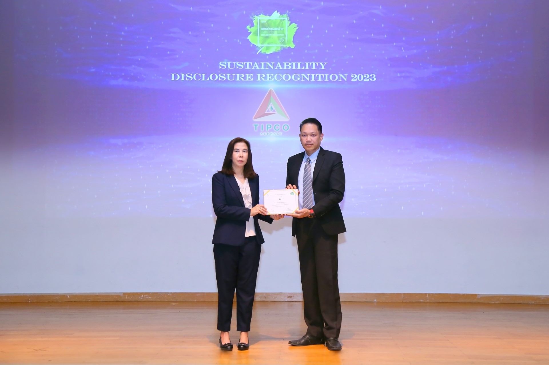 TASCO รับรางวัลเกียรติคุณ Sustainability Disclosure Award ประจำปี 2566 ...
